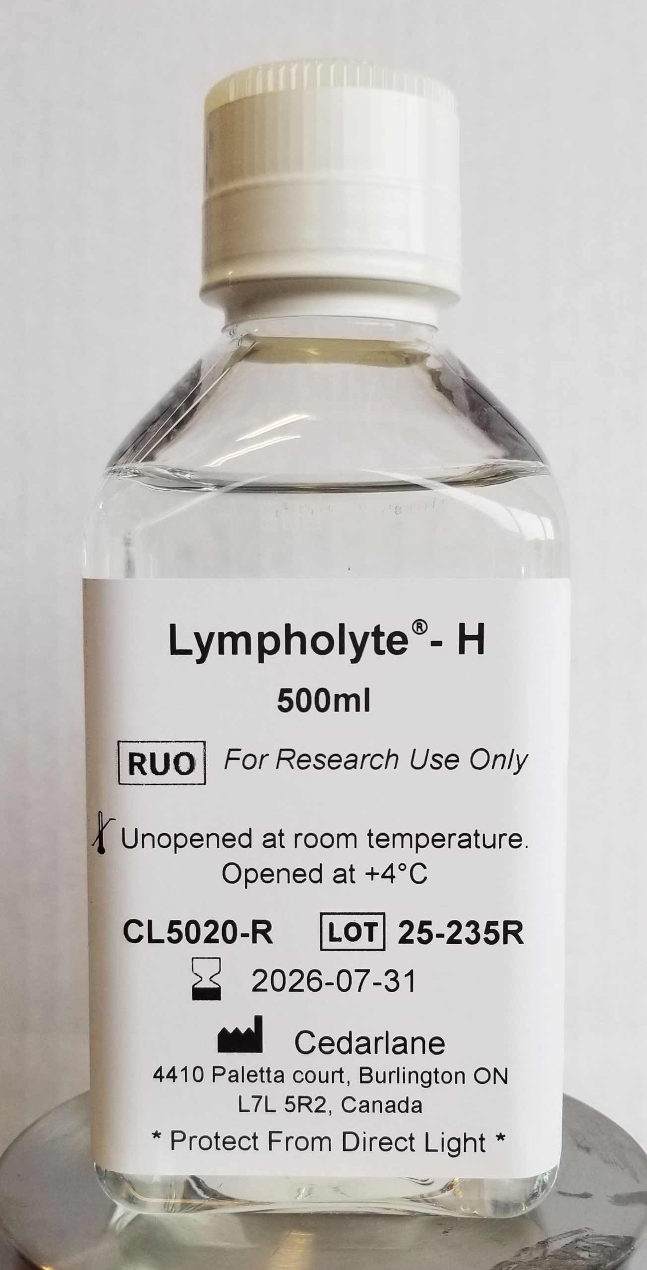 Lympholyte®-H (Human) Products Distributed in the UK by VH Bio